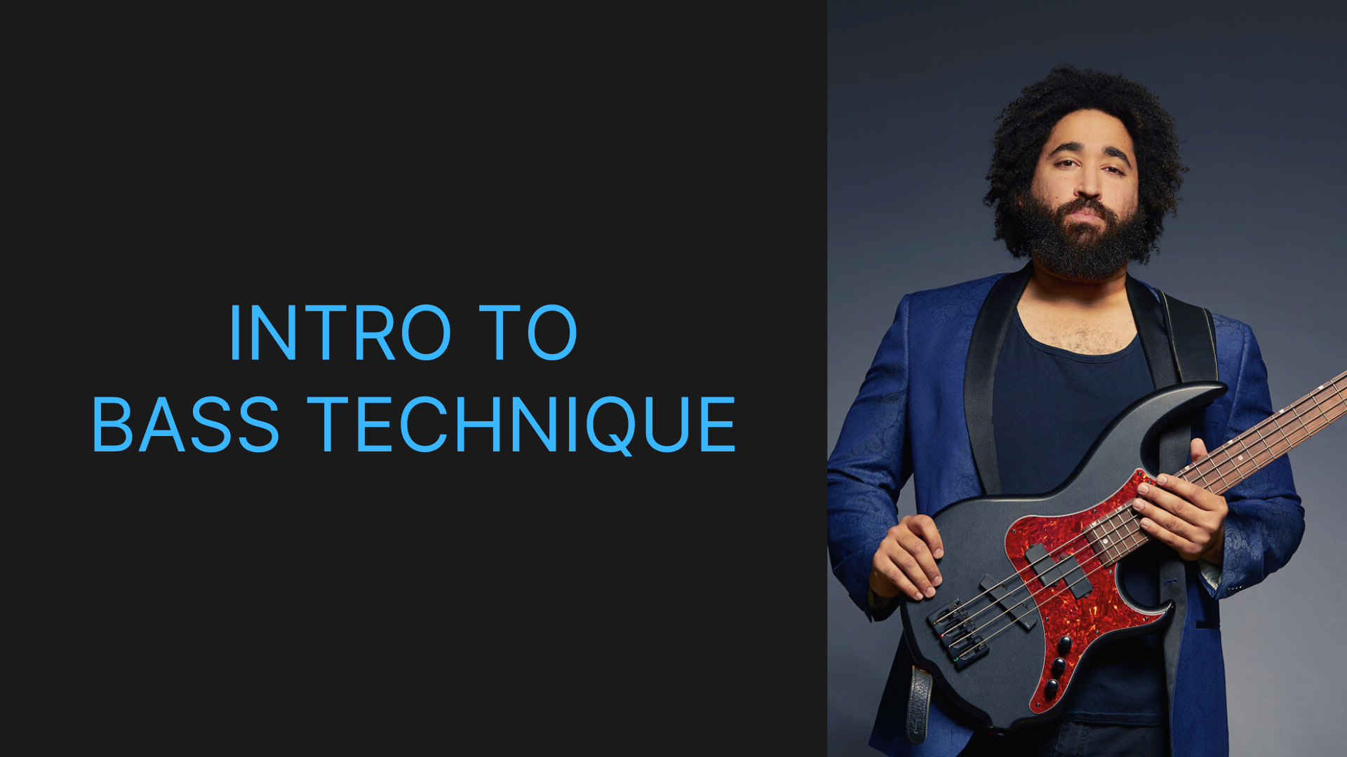 Course - Intro to Bass Technique - Shaun Munday